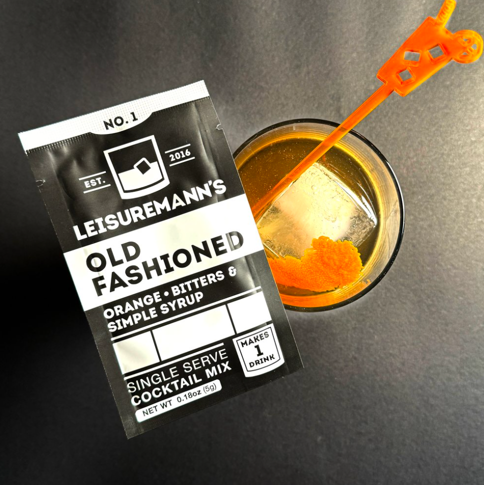 Leisuremann'S Old Fashioned Single Serve Cocktail Mixer | Lemonality
