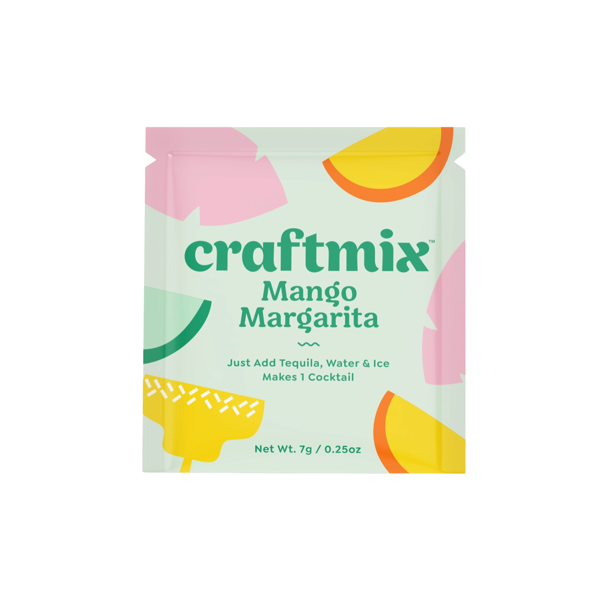Mango Margarita Cocktail/Mocktail Single Serve Mix Packet | Lemonality
